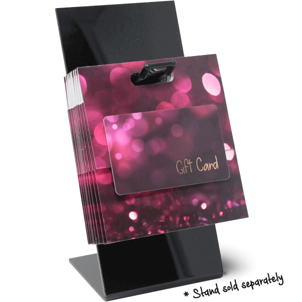 L-Shaped Carriers | Gift Card Holders | The Plastic Card People