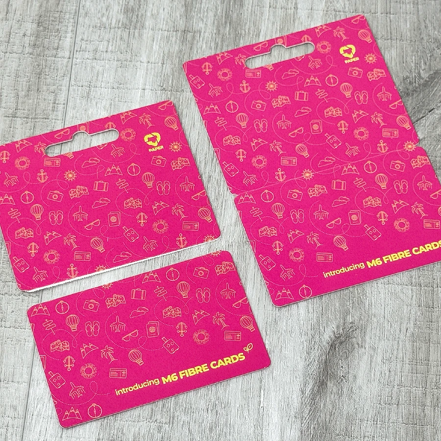 M6 Fibre Card | 100% Plastic Free | The Plastic Card People