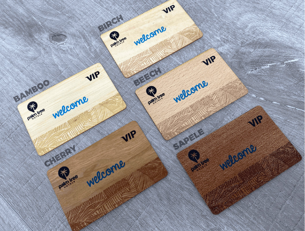 Wooden Business Cards | Sustainable Wood Cards | The Plastic Card People